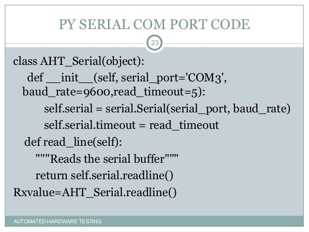 Python Check Serial Port Available - lidiybk