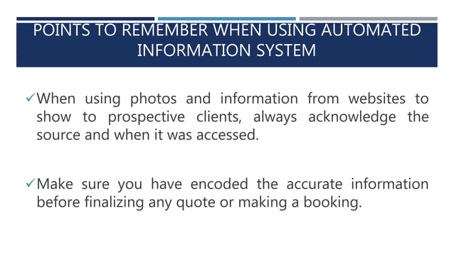 Automated Information System | PPTX | Technology & Computing