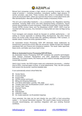 Automated Invoice Processing OCR API for Mutual Fund Companies.docx