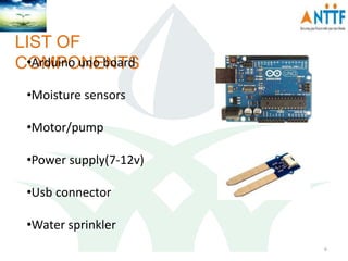 Automated irrigation system | PPTX