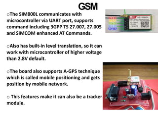 Automated irrigation using gsm and wsn | PPT