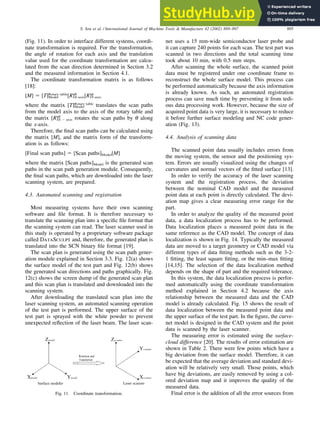 Automated Laser Scanning System For Reverse Engineering And Inspection | PDF