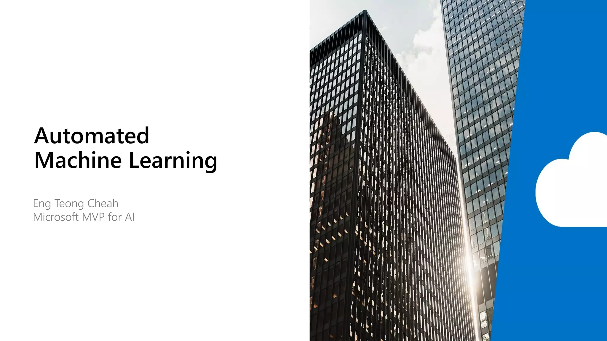 Automated Machine Learning | PPT