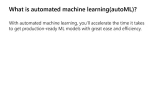 Automated Machine Learning | PDF