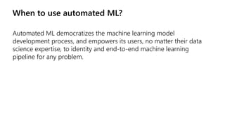 Automated Machine Learning | PDF