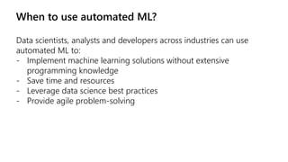 Automated Machine Learning | PDF