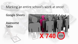 Automated Marking - Formative Assessment at its best | PPT