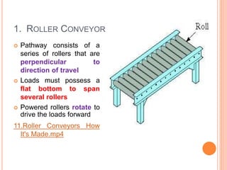 Automated Material Handling | PPTX