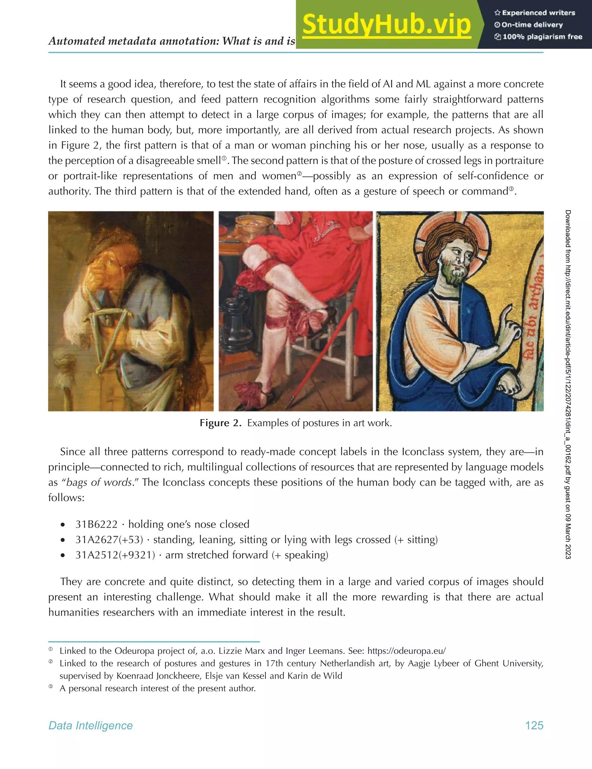 Automated Metadata Annotation What Is And Is Not Possible With Machine Learning Pdf