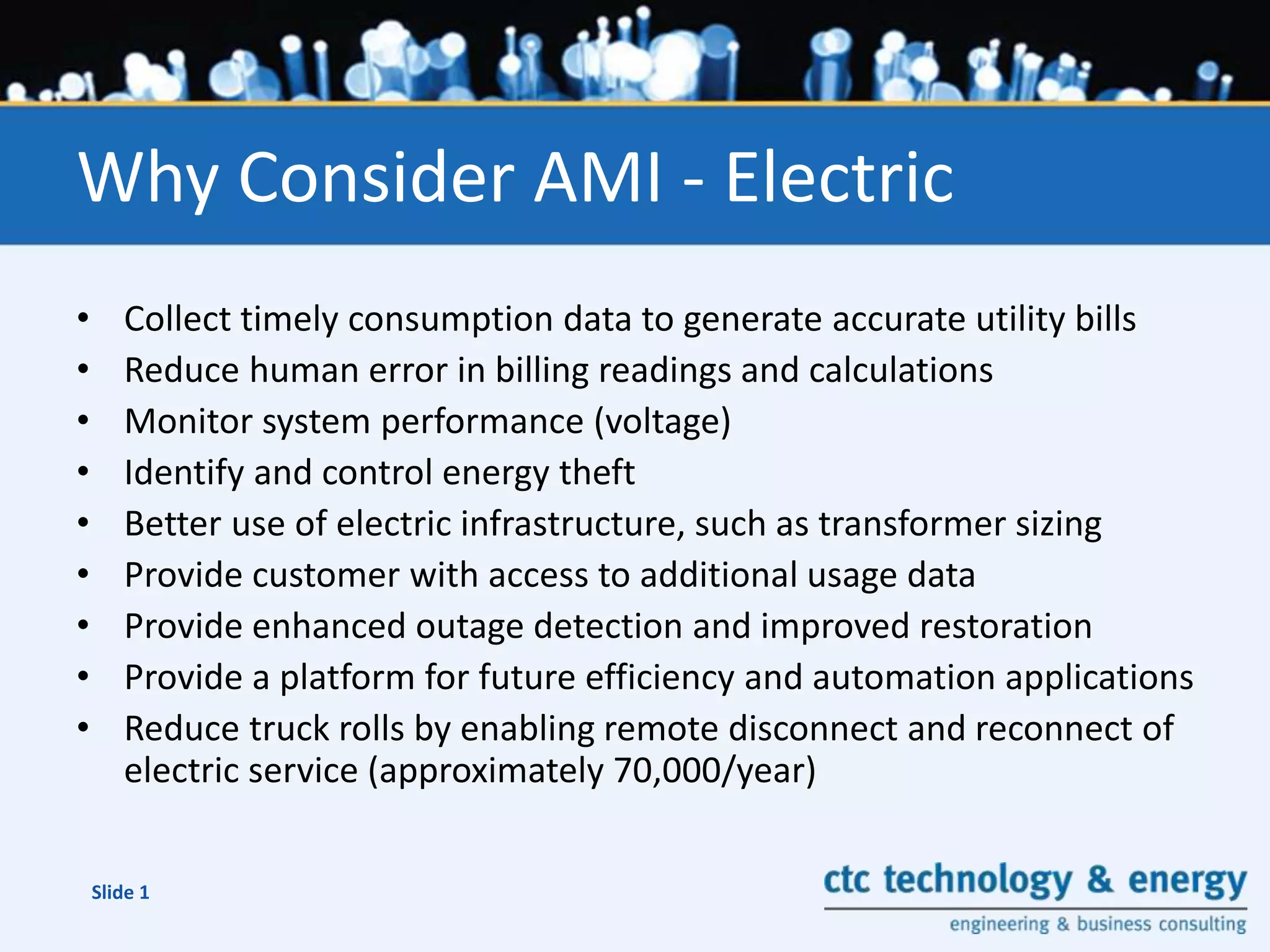 Automated Metering Infrastructure | PPTX