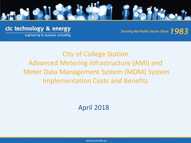 Automated Metering Infrastructure | PPTX