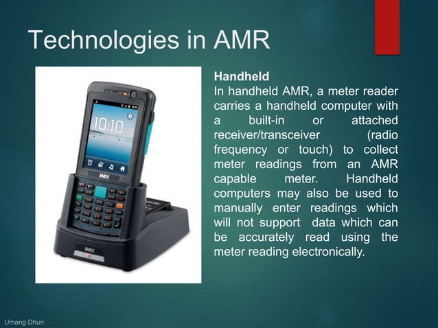Automated Meter Reading System | PPTX