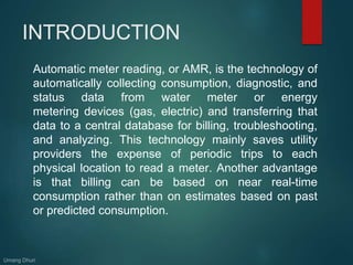 Automated Meter Reading System | PPTX