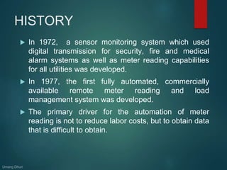 Automated Meter Reading System | PPTX