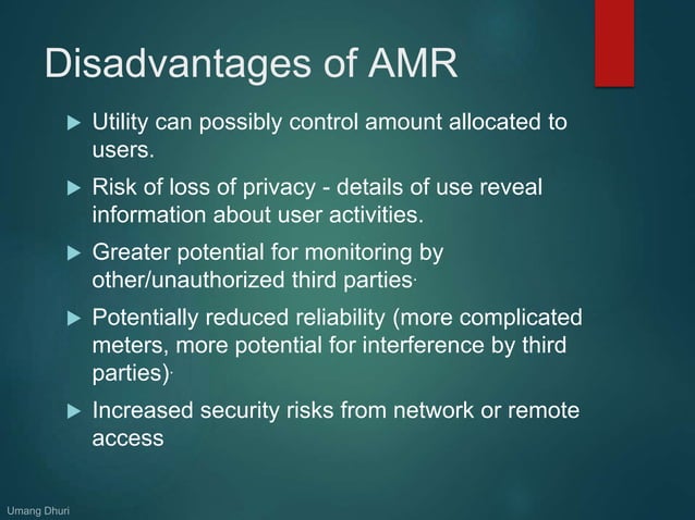 Automated Meter Reading System | PPTX