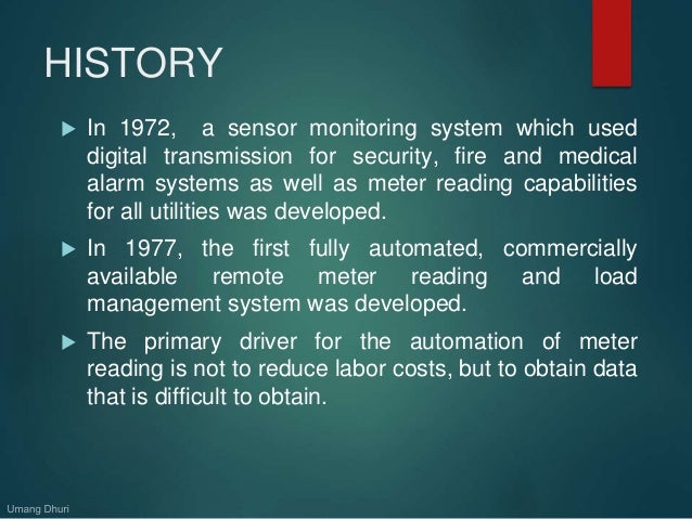 Automated Meter Reading System