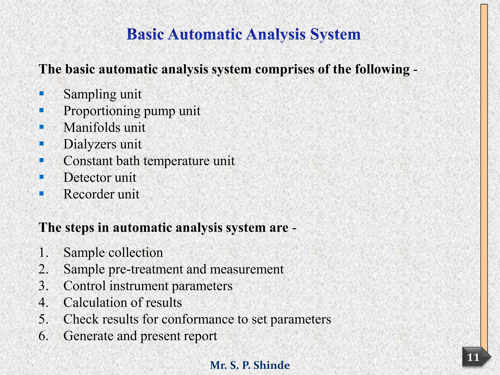 Automated Method of Analysis | PDF