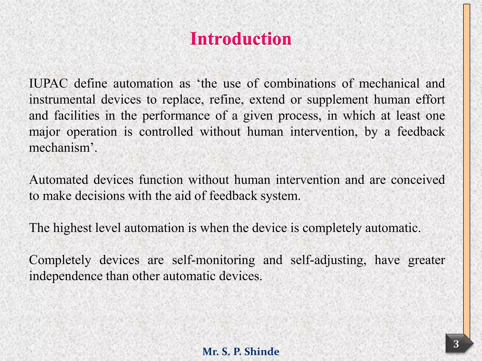 Automated Method of Analysis | PDF