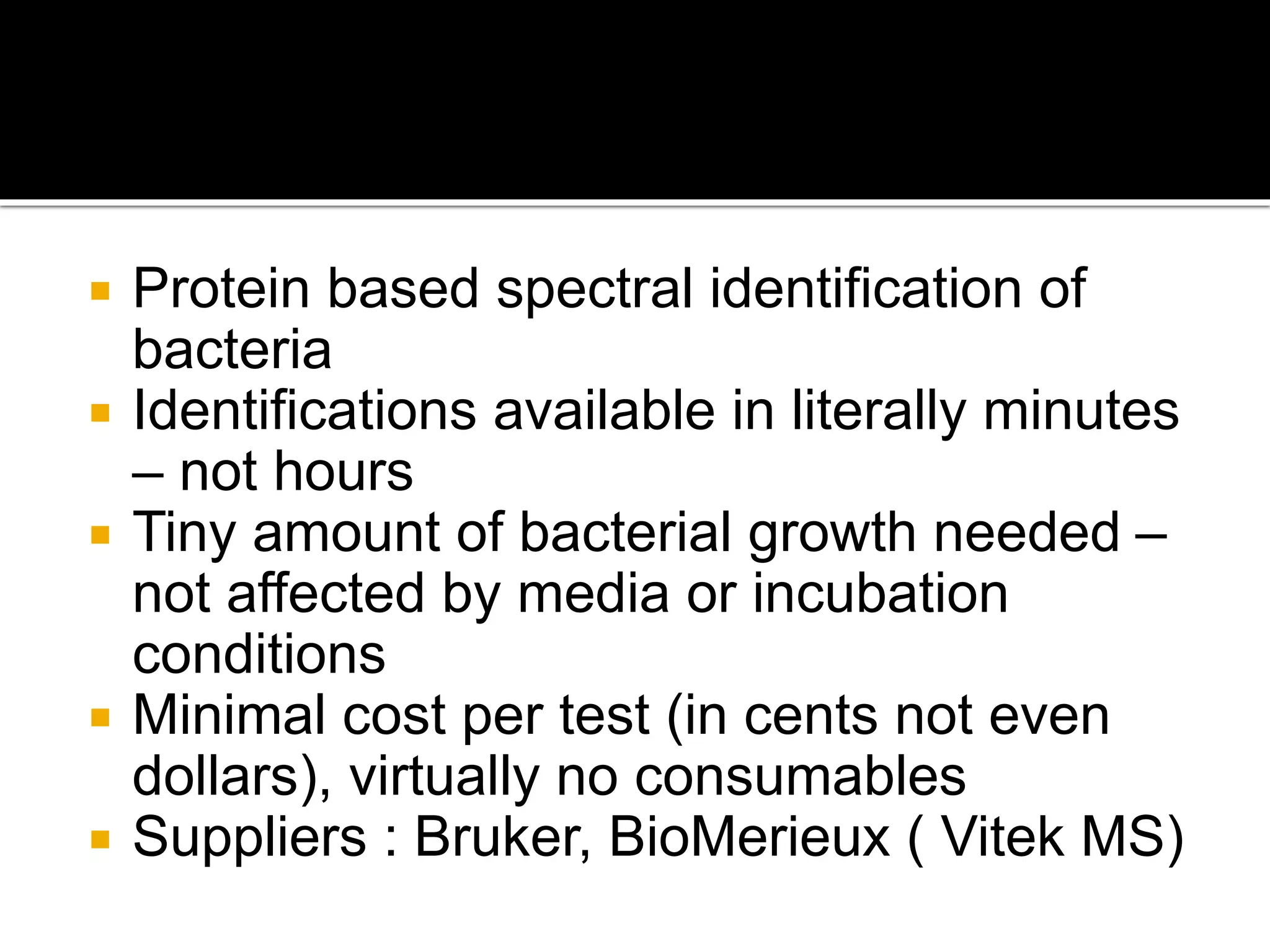 Automated methods in the microbiology lab | PPTX