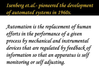 Automated methods in the microbiology lab | PPTX