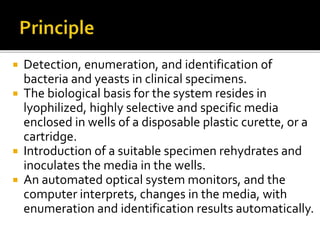 Automated methods in the microbiology lab | PPTX