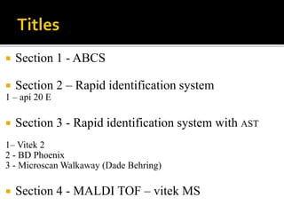 Automated methods in the microbiology lab | PPTX
