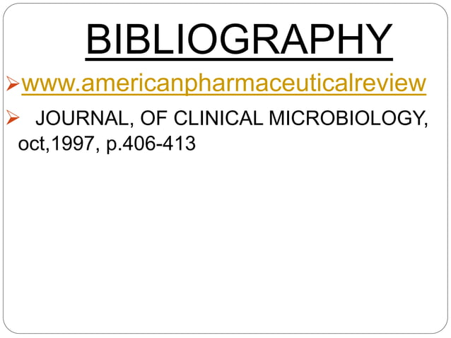 Automated microbial identification system | PPTX
