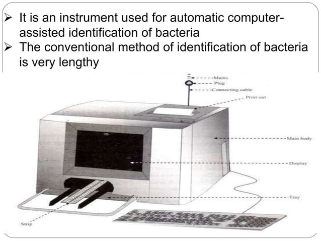 Automated microbial identification system | PPT