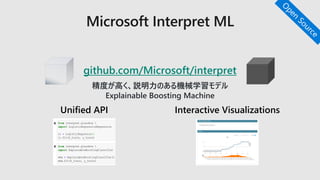 [DLLAB Engineer Days 講演資料] Automated ML & Model Interpretability | PPT
