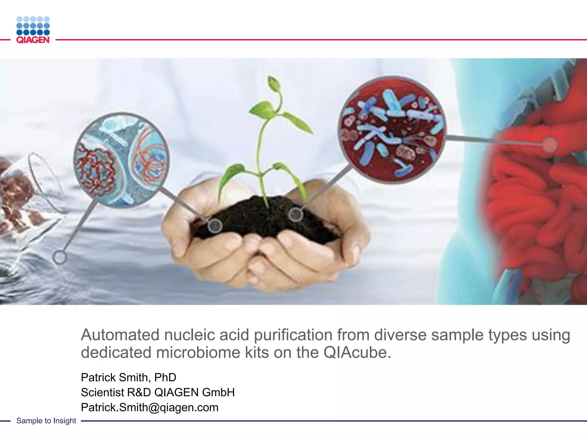 Automated Nucleic Acid Purification from Diverse Sample types using ...