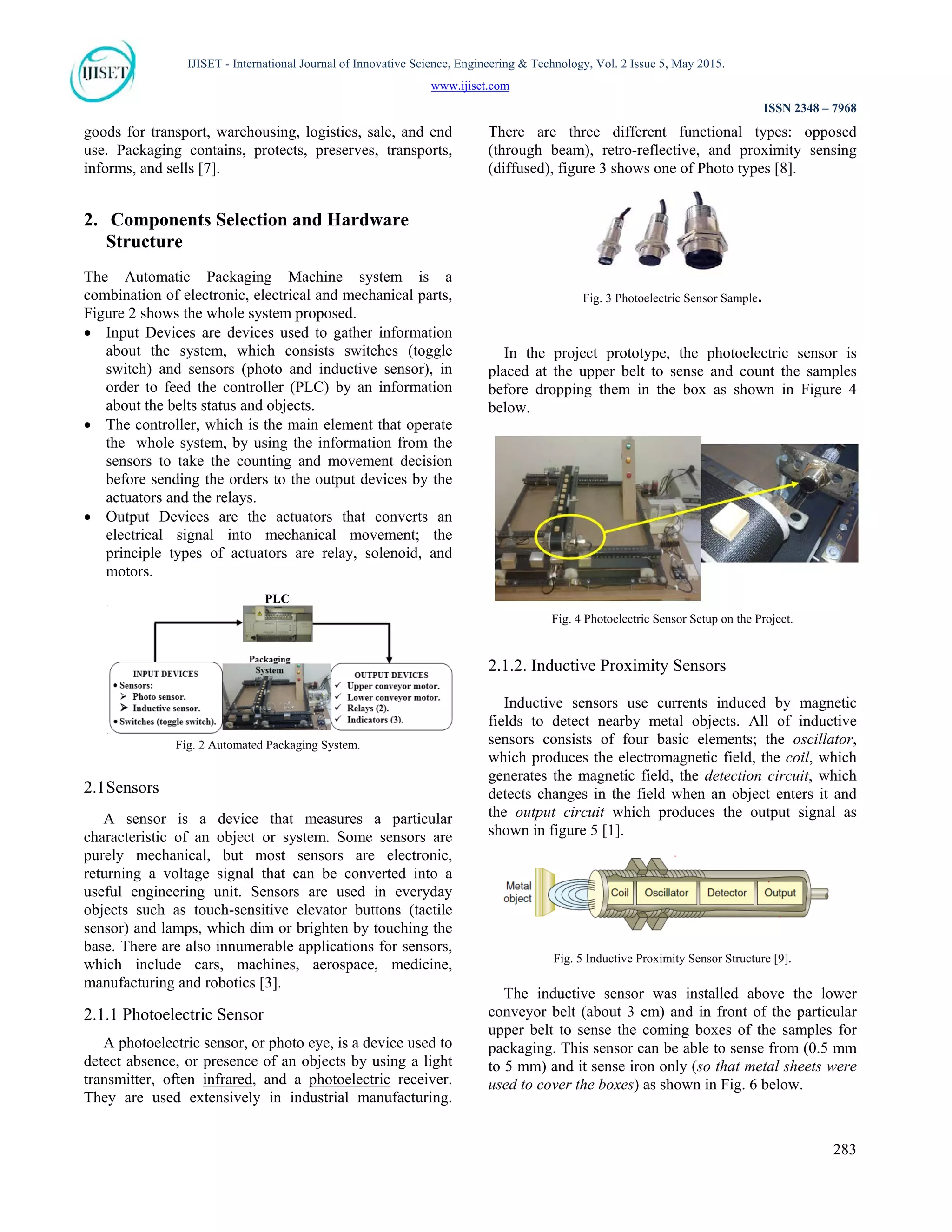 Automated packaging machine using plc | PDF