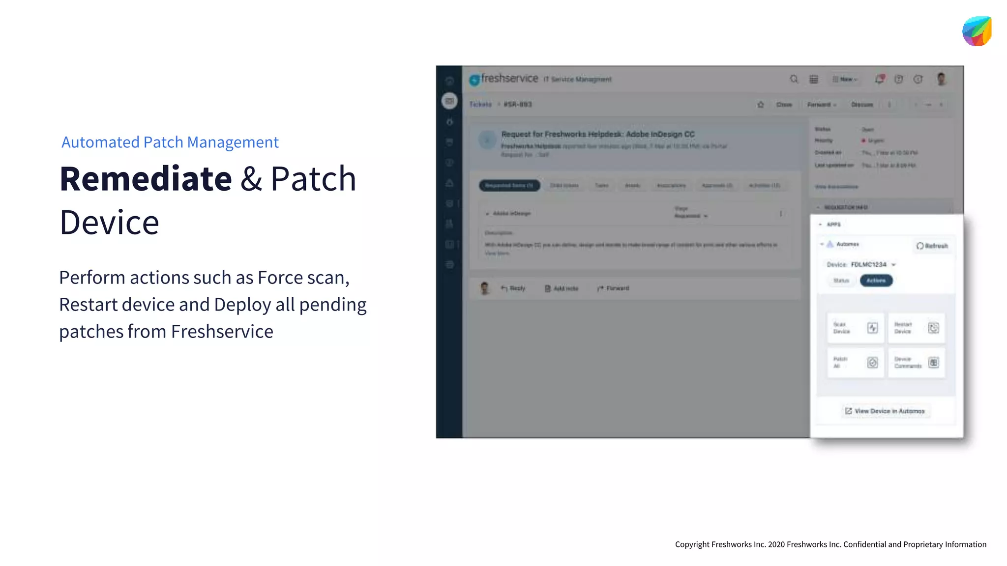 Automated patch management in Freshservice | PPT
