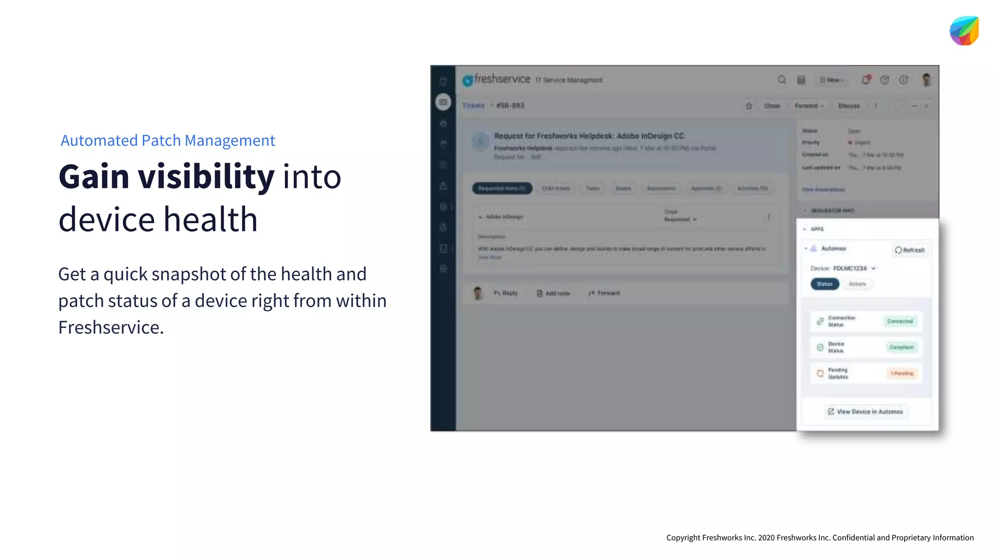 Automated patch management in Freshservice | PPT