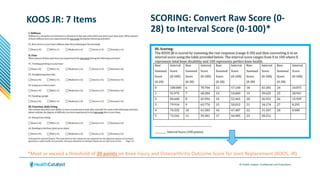 Automated Patient Reported Outcomes (PROs) for Hip & Knee Replacement | PPT