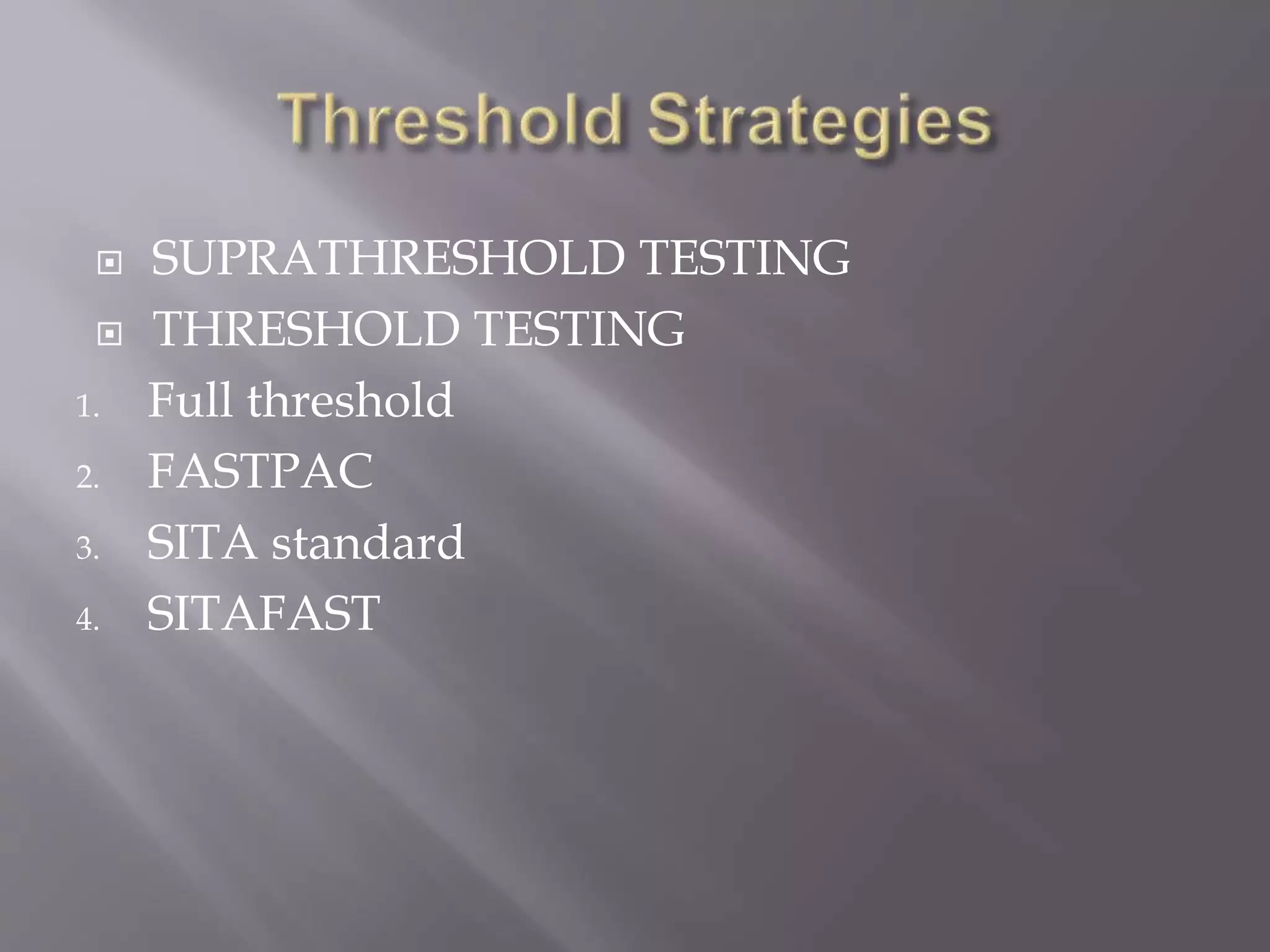 Automated perimetry | PPTX