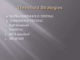 Automated perimetry | PPT