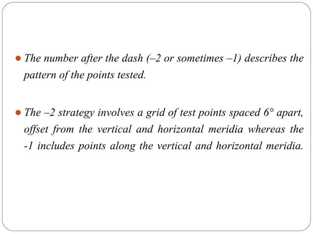 Automated perimetry | PPT