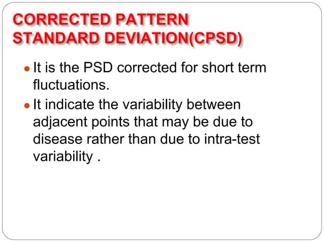 Automated perimetry | PPT