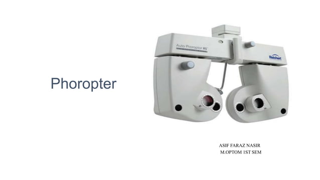 Automated phoropter | PPTX