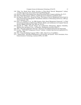 AUTOMATED POLICY COMPLIANCE AND CHANGE DETECTION MANAGED SERVICE IN ...