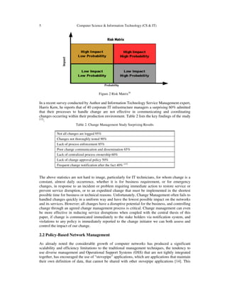 AUTOMATED POLICY COMPLIANCE AND CHANGE DETECTION MANAGED SERVICE IN ...