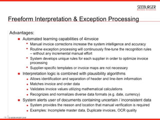 Automated Processing Of Paper Invoices In Sap Systems | PDF
