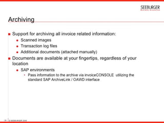 Automated Processing Of Paper Invoices In Sap Systems | PDF