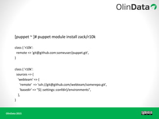 Webinar - Automated Puppet Code Deployment with R10K | PDF | Web Development | Internet