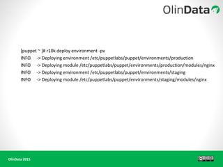 Webinar - Automated Puppet Code Deployment with R10K | PDF | Web Development | Internet