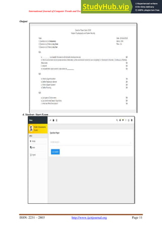 Automated Question Paper Generator And Answer Checker Using Information Retrieval Approach | PDF