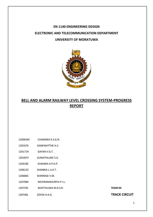 Automated railway level crossing protection system-track circuit | PDF | Rail Travel | Travel Type