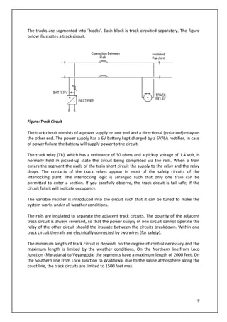 Automated railway level crossing protection system-track circuit | PDF