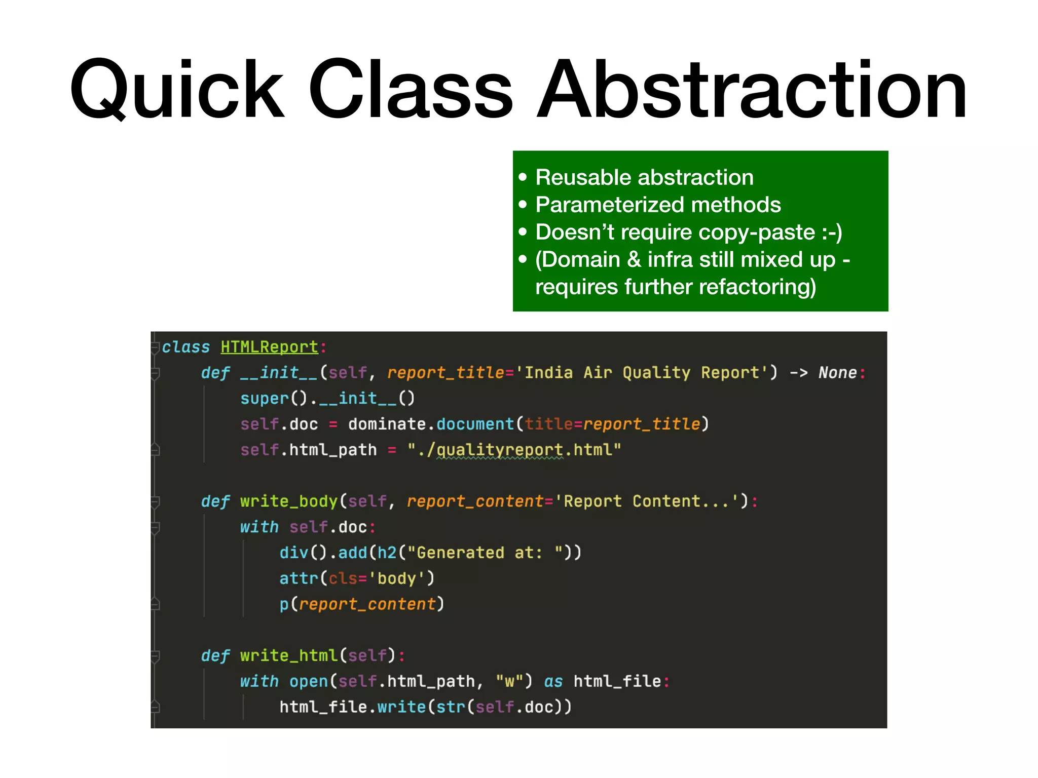 Automated Refactoring With PyCharm | PPT