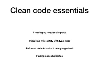 Automated Refactoring With PyCharm | PDF